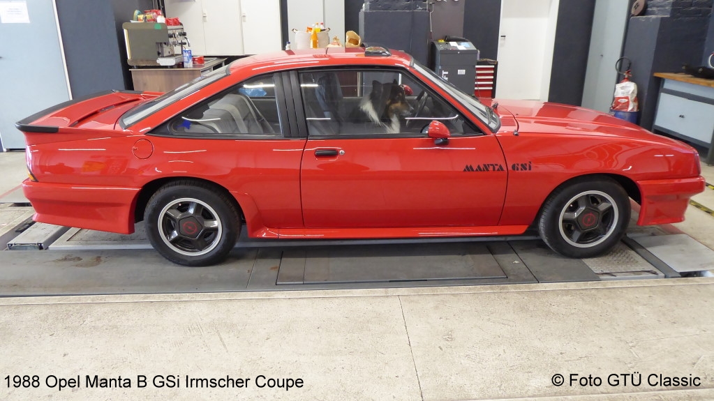 Opel Manta [B] GSi Coupe 2.0 Liter mit Irmscher Sonderausstattung - Klare Konturen, gestraffte ...